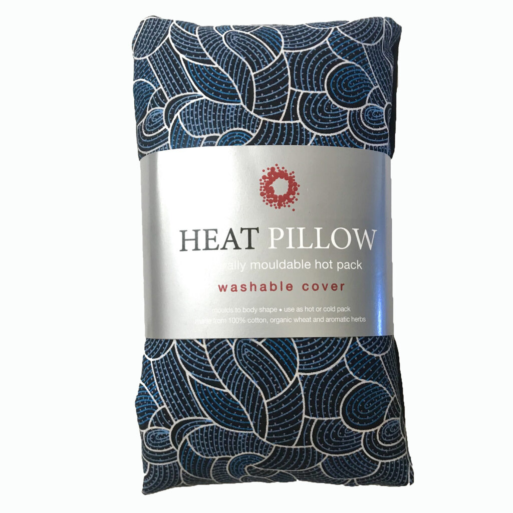 Heat Pillow - Body Paint by Anna Pitjara - ILLUMINATION MANDALAS