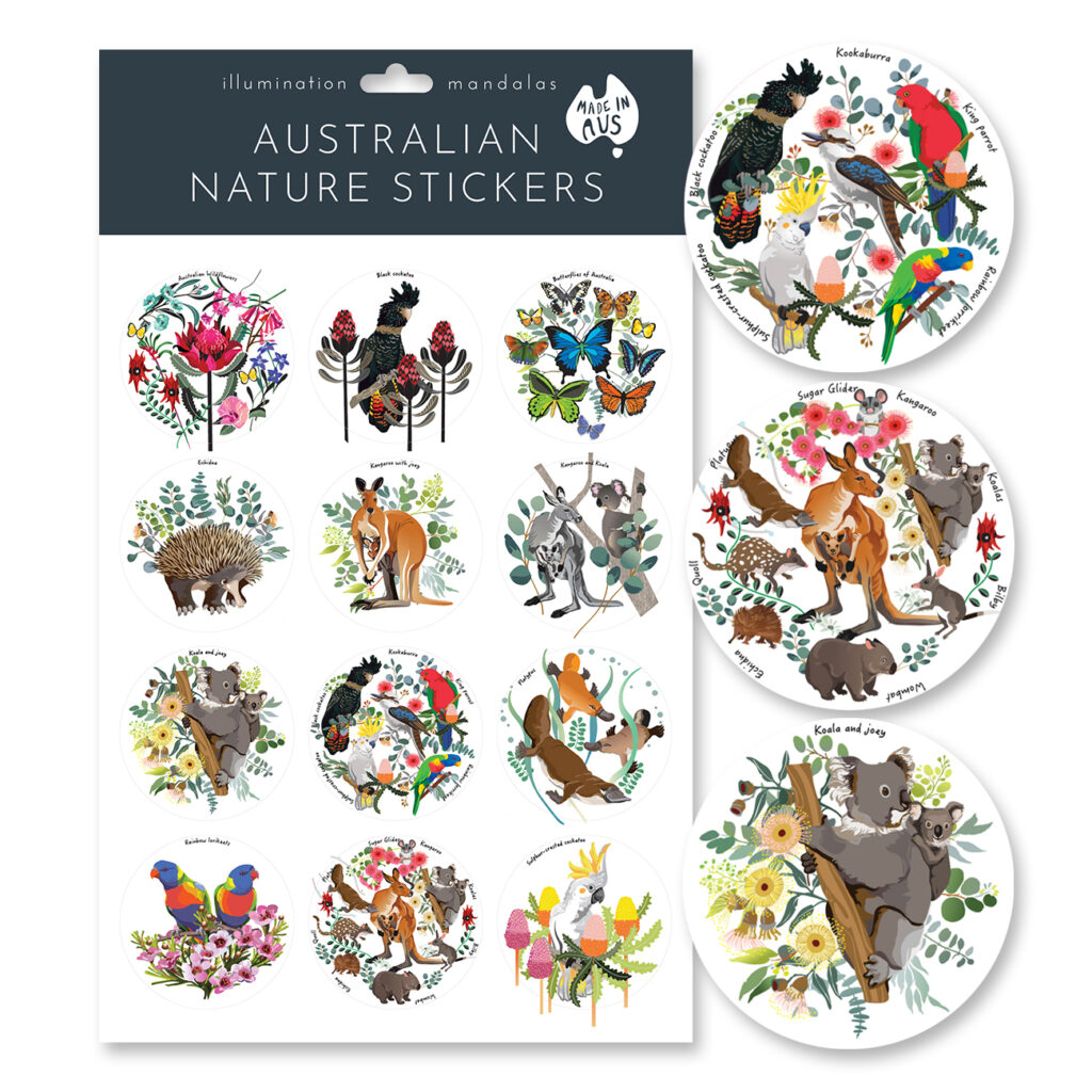Sticker Sheets Archives - ILLUMINATION MANDALAS