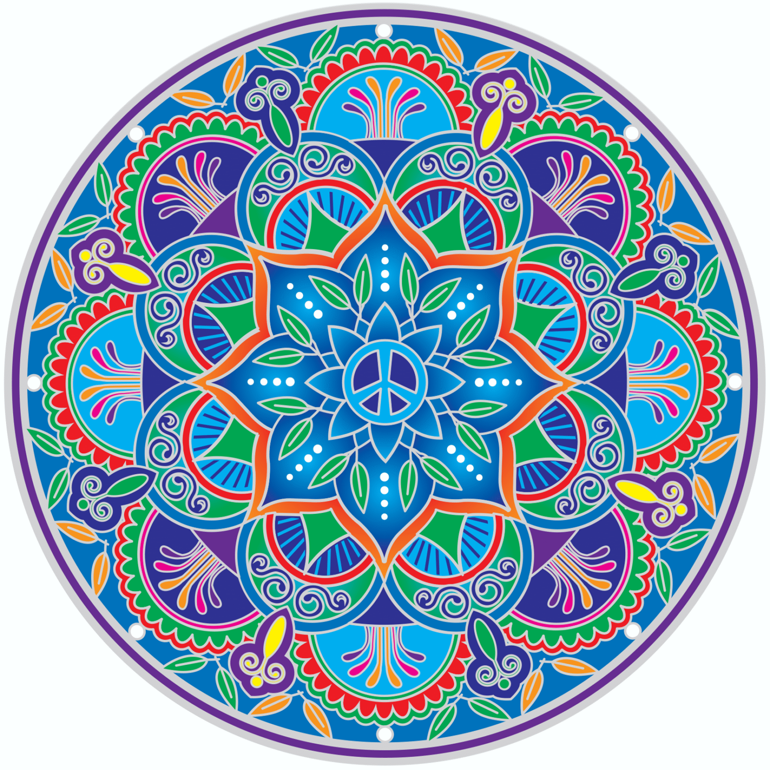 Sunseal Inner Peace Mandala - ILLUMINATION MANDALAS