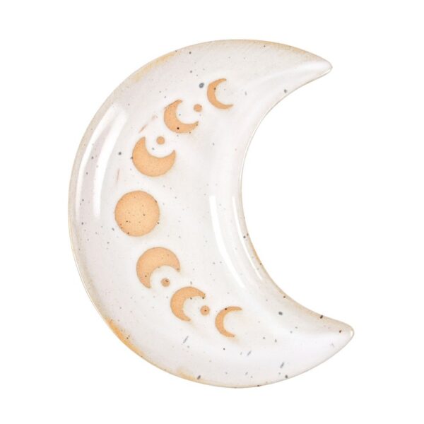 Ceramic Trinket Dish - Moon Phases - ILLUMINATION MANDALAS